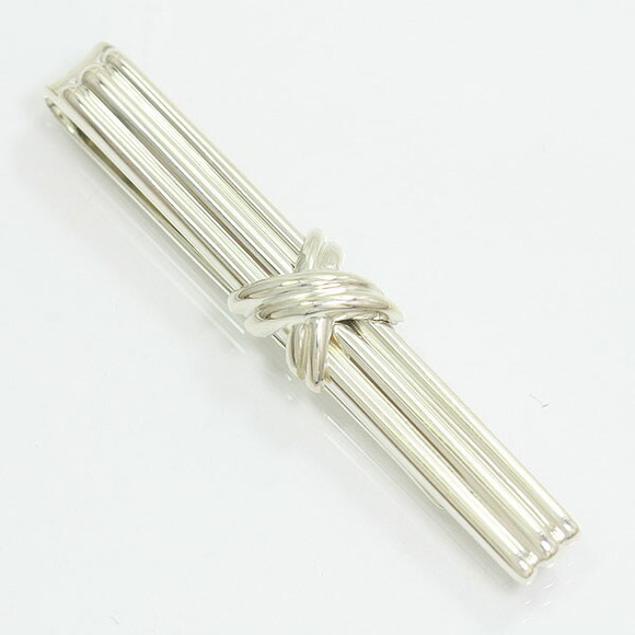 Tiffany & Co. | Jewelry | Tiffany Neck Tie Bar Tie Pin Cross Silver ...